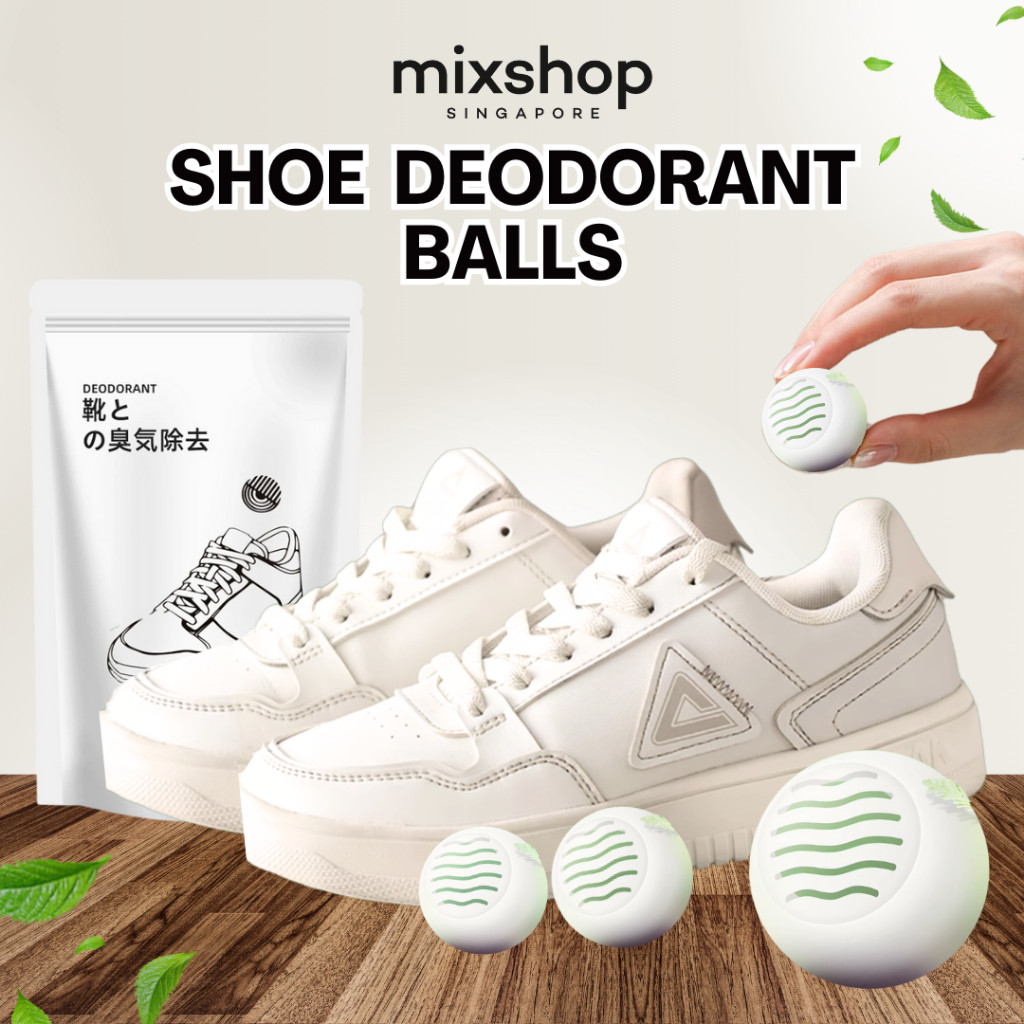 mixshop Shoe Deodorant Balls, Shoe Capsule, Odor Remover, Shoes, Socks ...