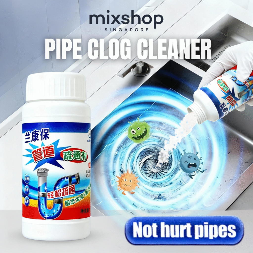 Mixshop Pipe Clog Cleaner 110G | Sink Drain Cleaner for Kitchen ...